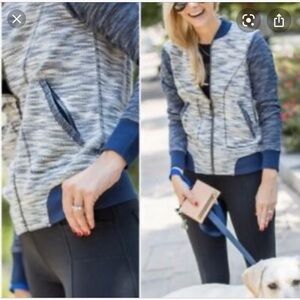 Athleta | Jackets & Coats | Nwotathleta Bombastic Jacket In Heather ...